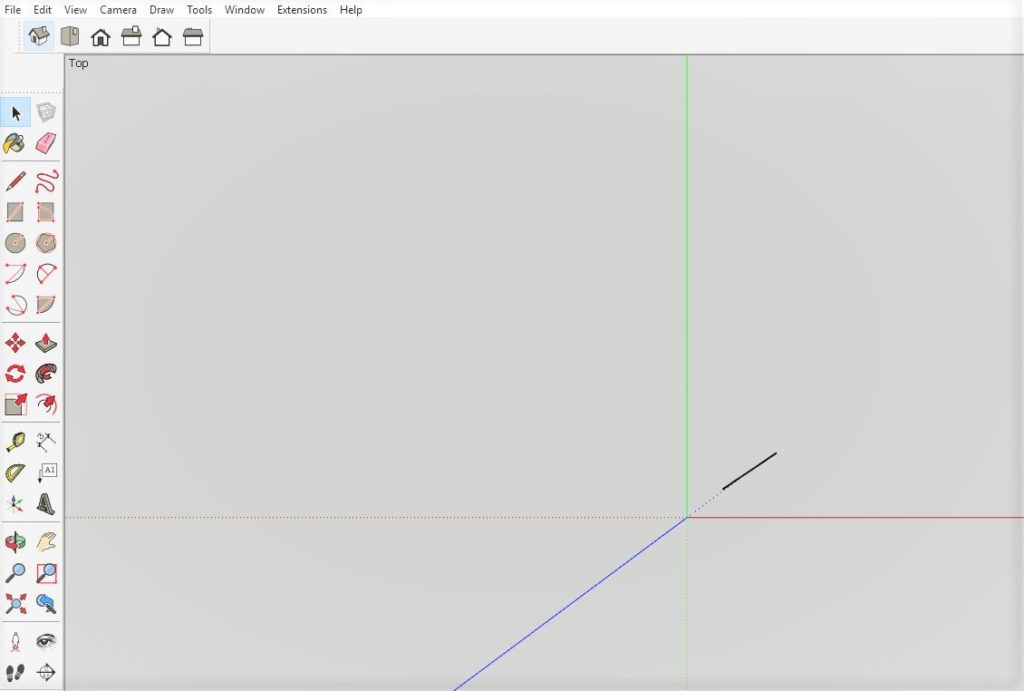 SketchUp Tutorial | LINE, RECTANGLE, DIMENSIONAL INPUT | Adebeo ...